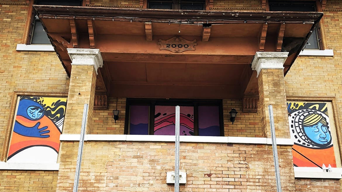 United Inner City Services Hope Murals Bring Attention to the Rector House